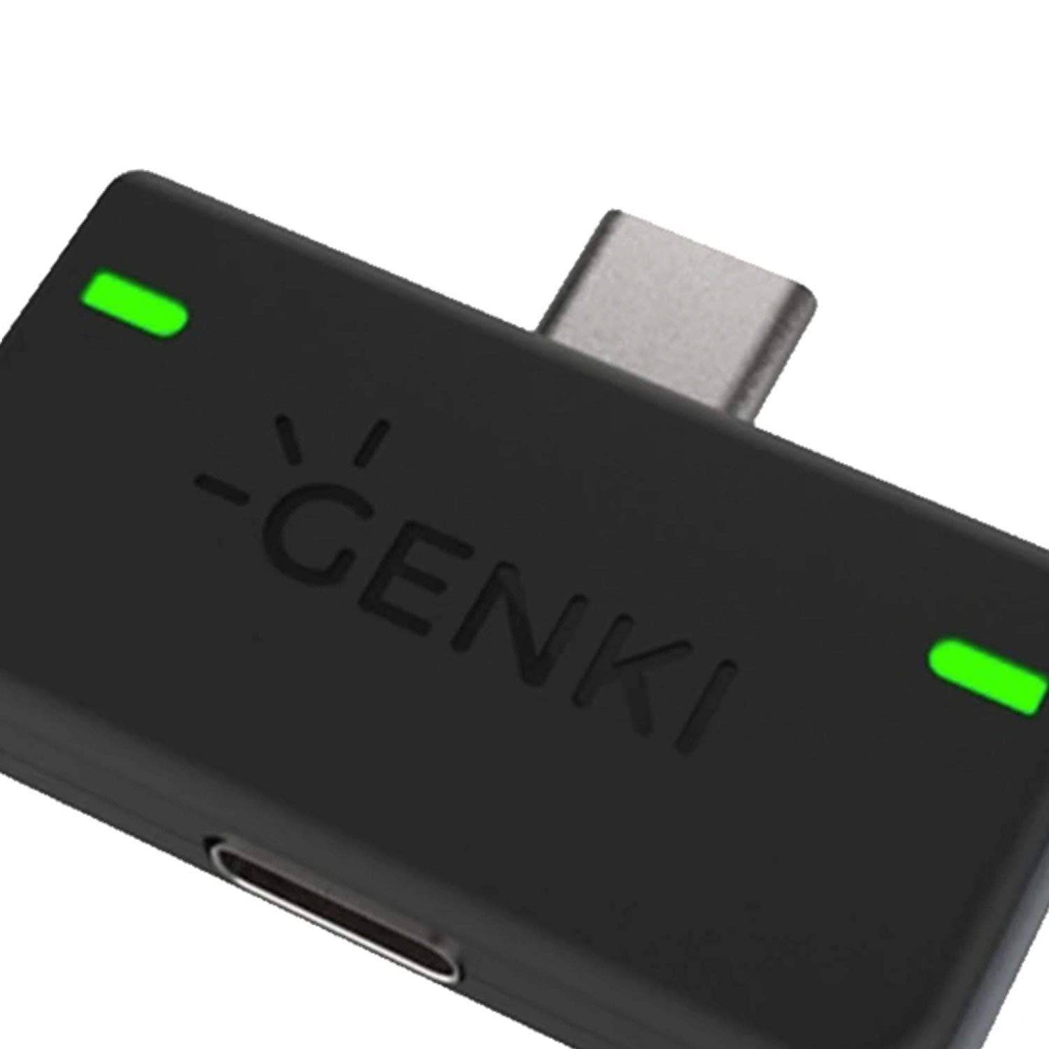 Genki Bluetooth Audio Adapter Suitable For Nintendo Switch (Grey / Neon ...