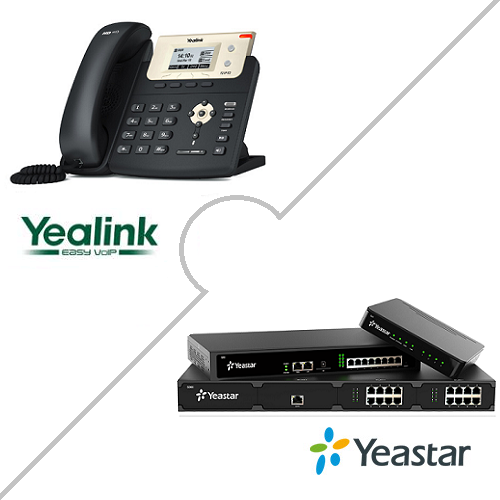 Yeaink SIP-T21P + Yeastar S20 COMBO