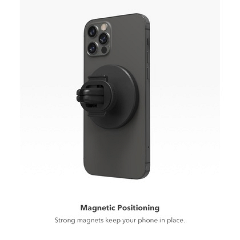 Mophie Snap Vent Mount - Black (non wireless), Magnetic is ...