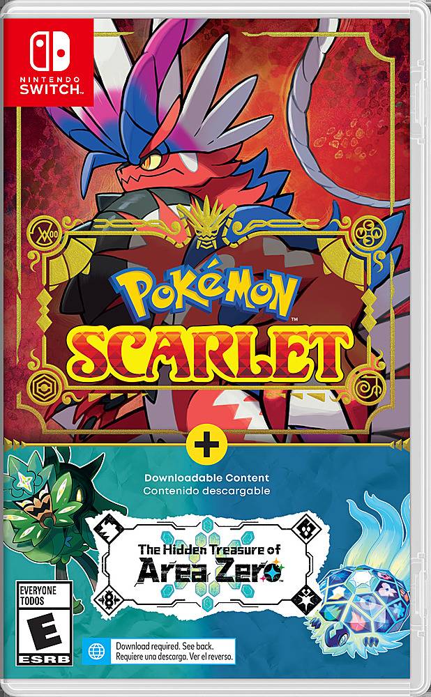 Pokemon Scarlet & Violet + DLC Bundle Packs for Nintendo Switch (ENG/CHI)