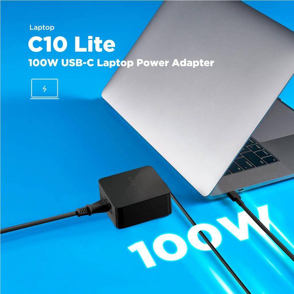 INNERGIE 100W USB-C Notebook Adapter (Compatible with 45W, 65W, 90W, 100W)