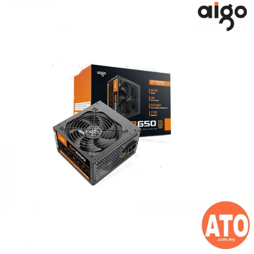 Aigo GP650 650Watt 80 Plus Bronze Power Supply *3 Years Warranty*