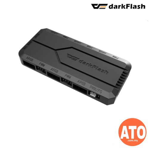 DARKFLASH RC2 PWM Controller ARGB FAN HUB * 1 Year Warranty*