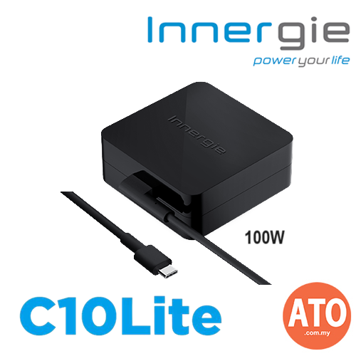 INNERGIE 100W USB-C Notebook Adapter (Compatible with 45W, 65W, 90W, 100W)